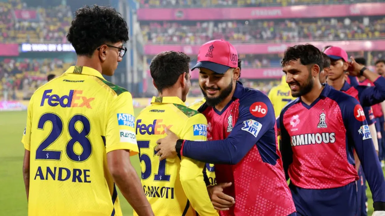 IPL 2025, Match 62: CSK vs RR Dream11 Top Captain And Vice-captain Choices